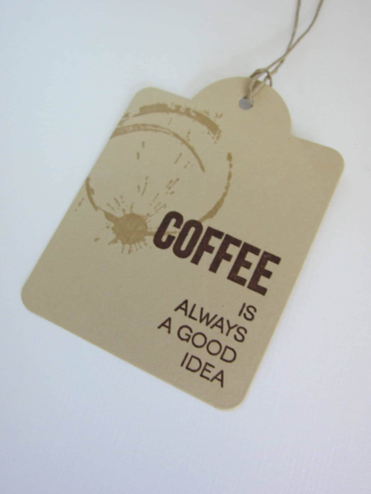 Coffee Favor Tag (6)/coffee Treat Tag/shower Tag/hostess Tag - Etsy