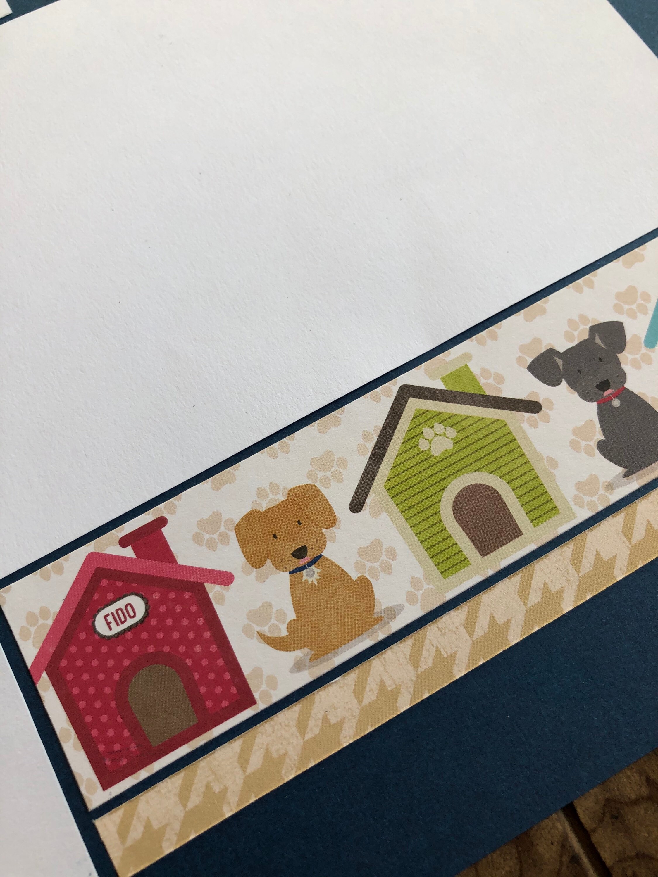 Pre Made Puppy Scrapbook Layout - Etsy