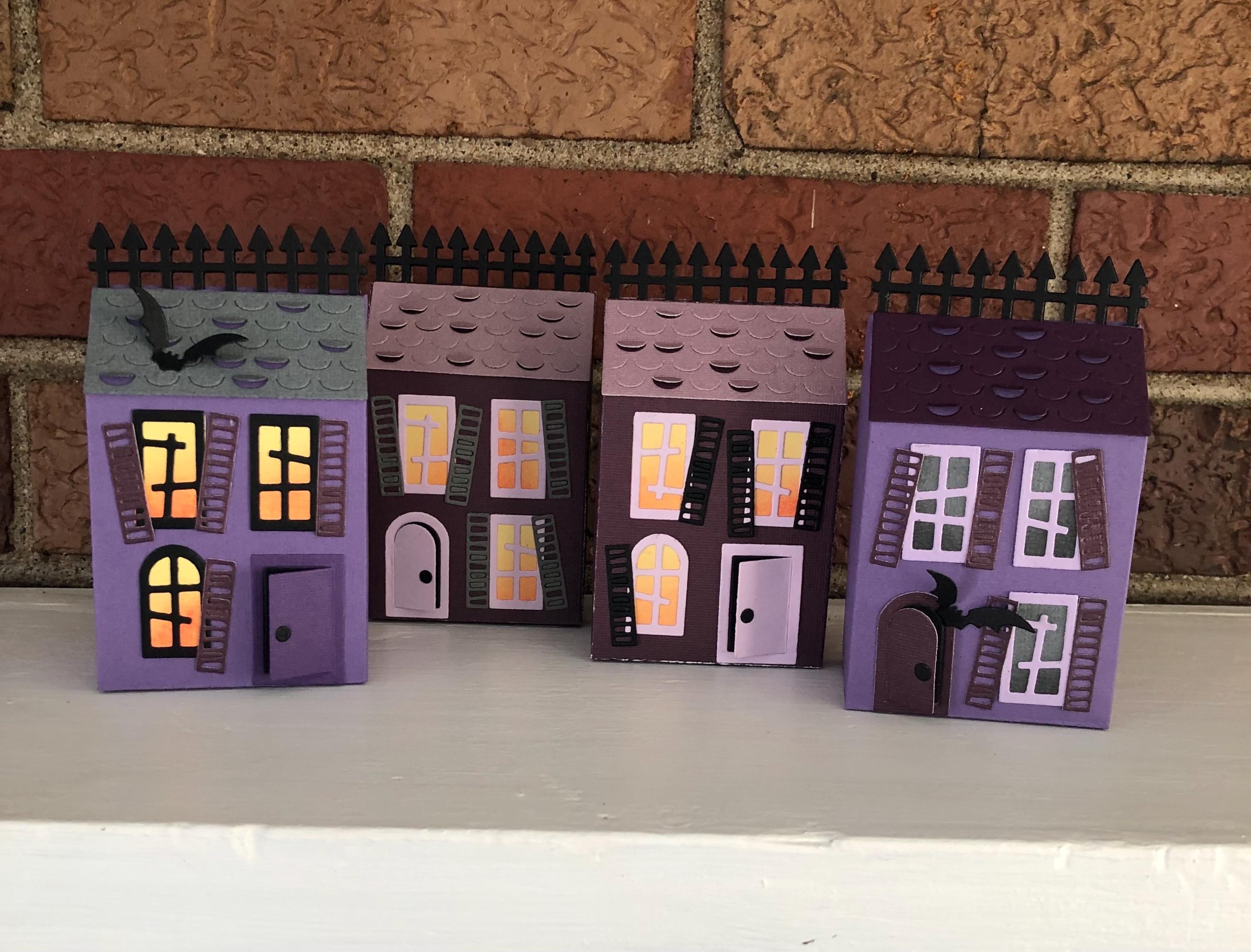 Haunted House Treat Box (1)/ Party Favor/ Halloween Treat Box ...