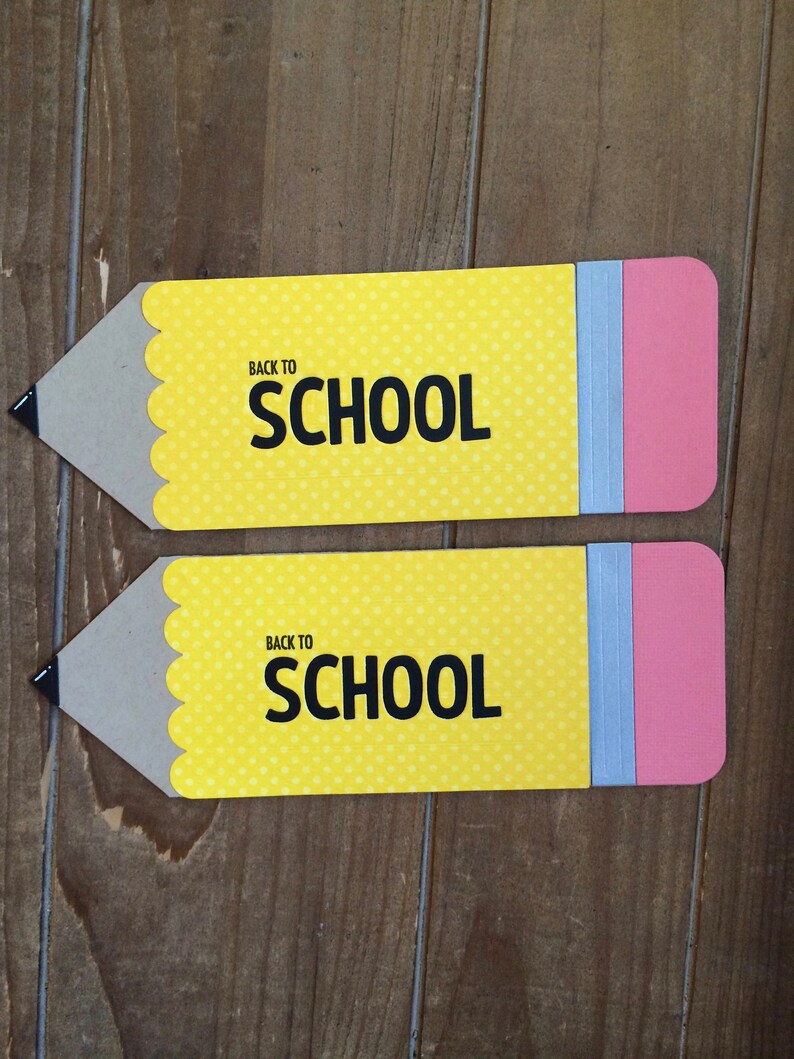 Teacher Gift Card Holder 2/back to School Gift/teacher Appreciation ...