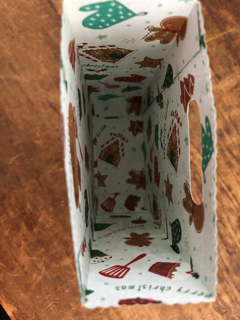 Gingerbread Treat Bag (2)/holiday Favor/christmas Treat/table Setting ...