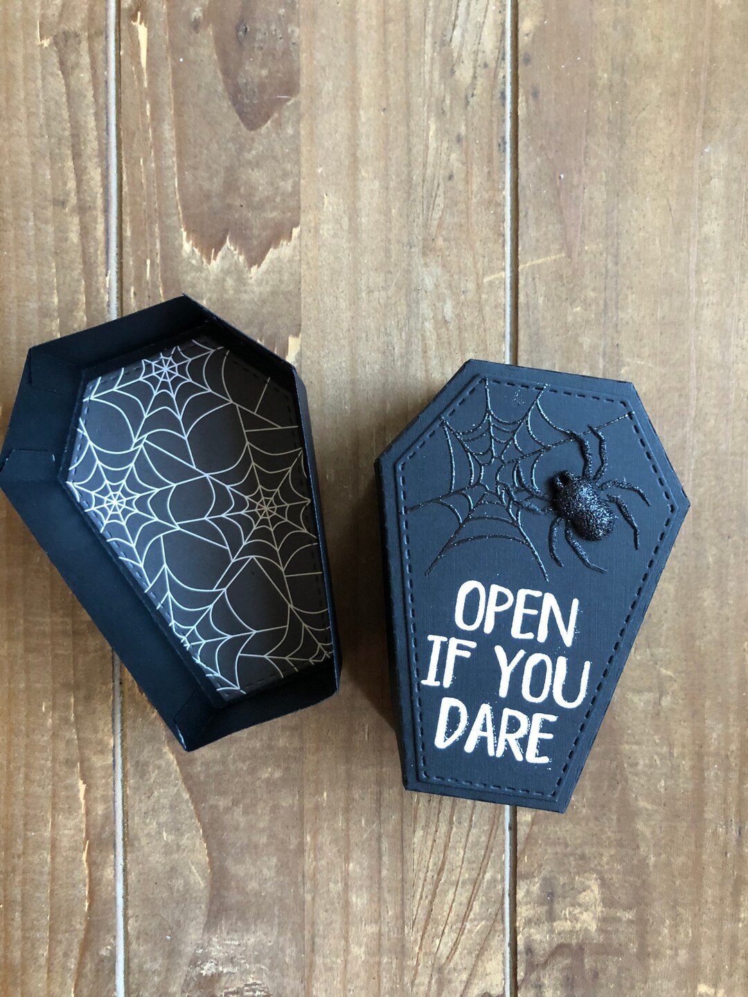Coffin Treat Box (2)/halloween Favor/party Favor/office Gift/gift Card ...