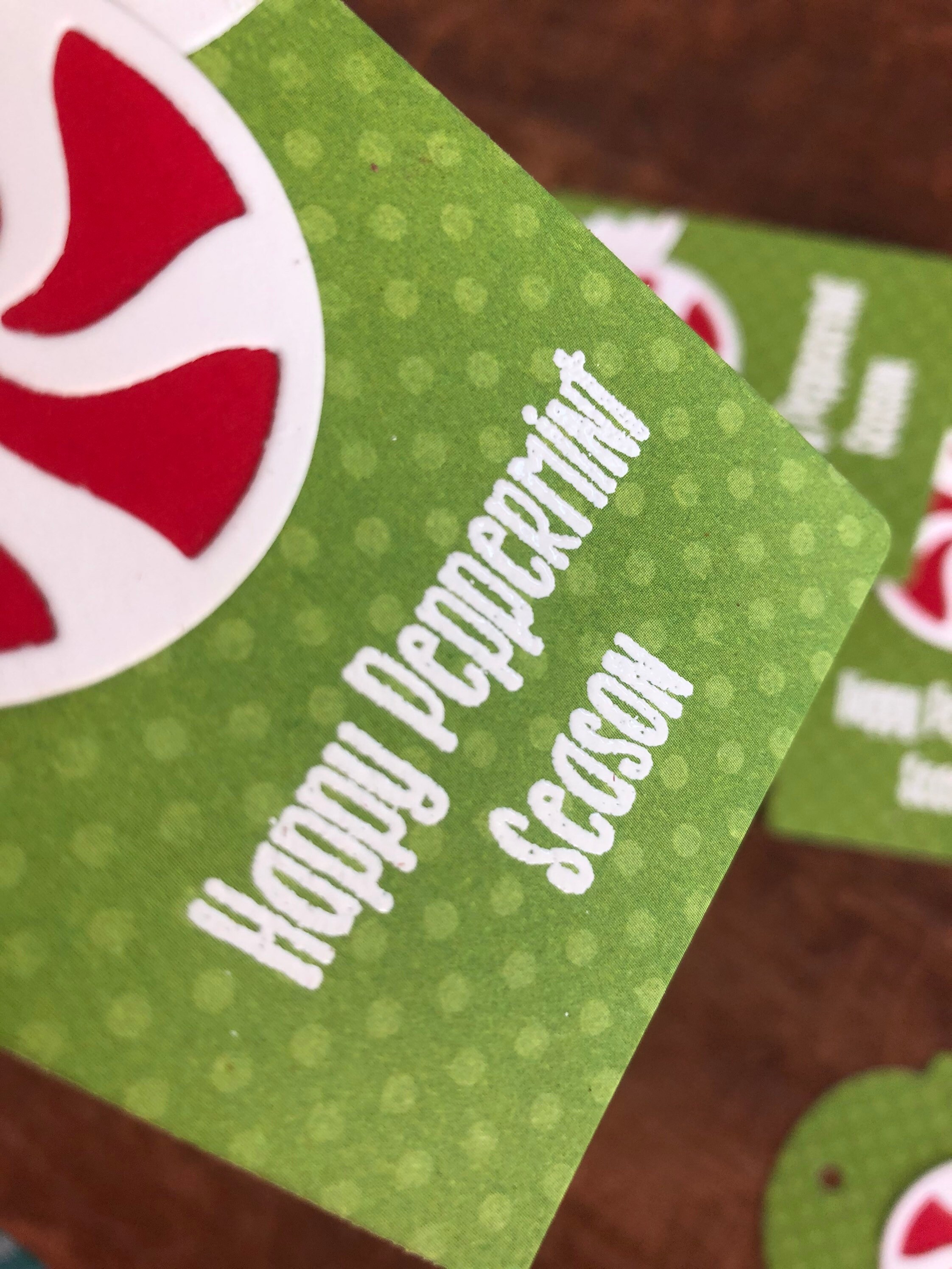 Gift Tags 5/candy Cane Tags/peppermint Tags/christmas Tags/holiday Tags ...