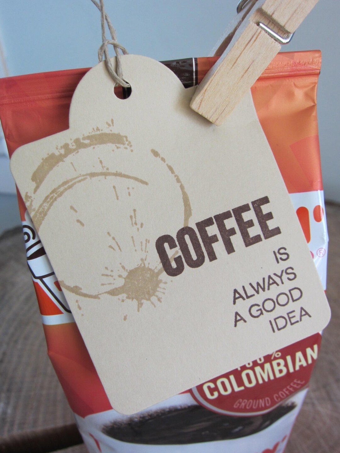 Coffee Favor Tag (6)/coffee Treat Tag/shower Tag/hostess Tag - Etsy