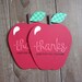 Teacher Appreciation 2/teacher Thank You/teacher Gift Card Holder ...