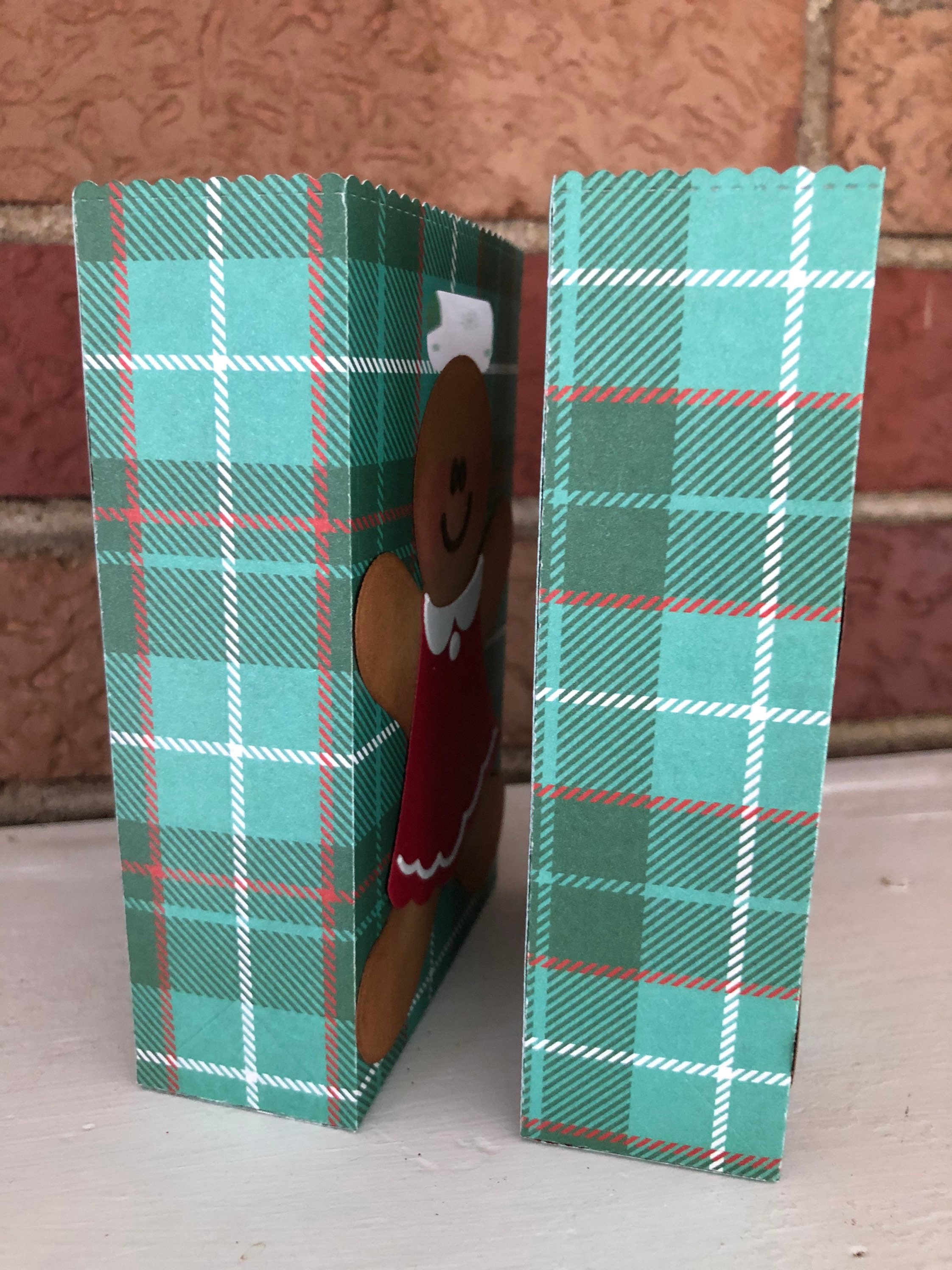 Gingerbread Treat Bag (2)/holiday Favor/christmas Treat/table Setting ...