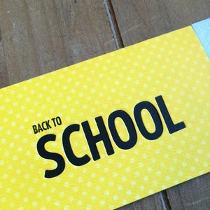 Teacher Gift Card Holder 2/back to School Gift/teacher Appreciation ...