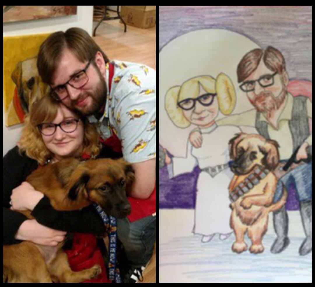 Customizable Geek Portraits - Etsy