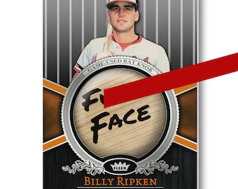 Infamous Billy Ripken Fck Face Card - Etsy
