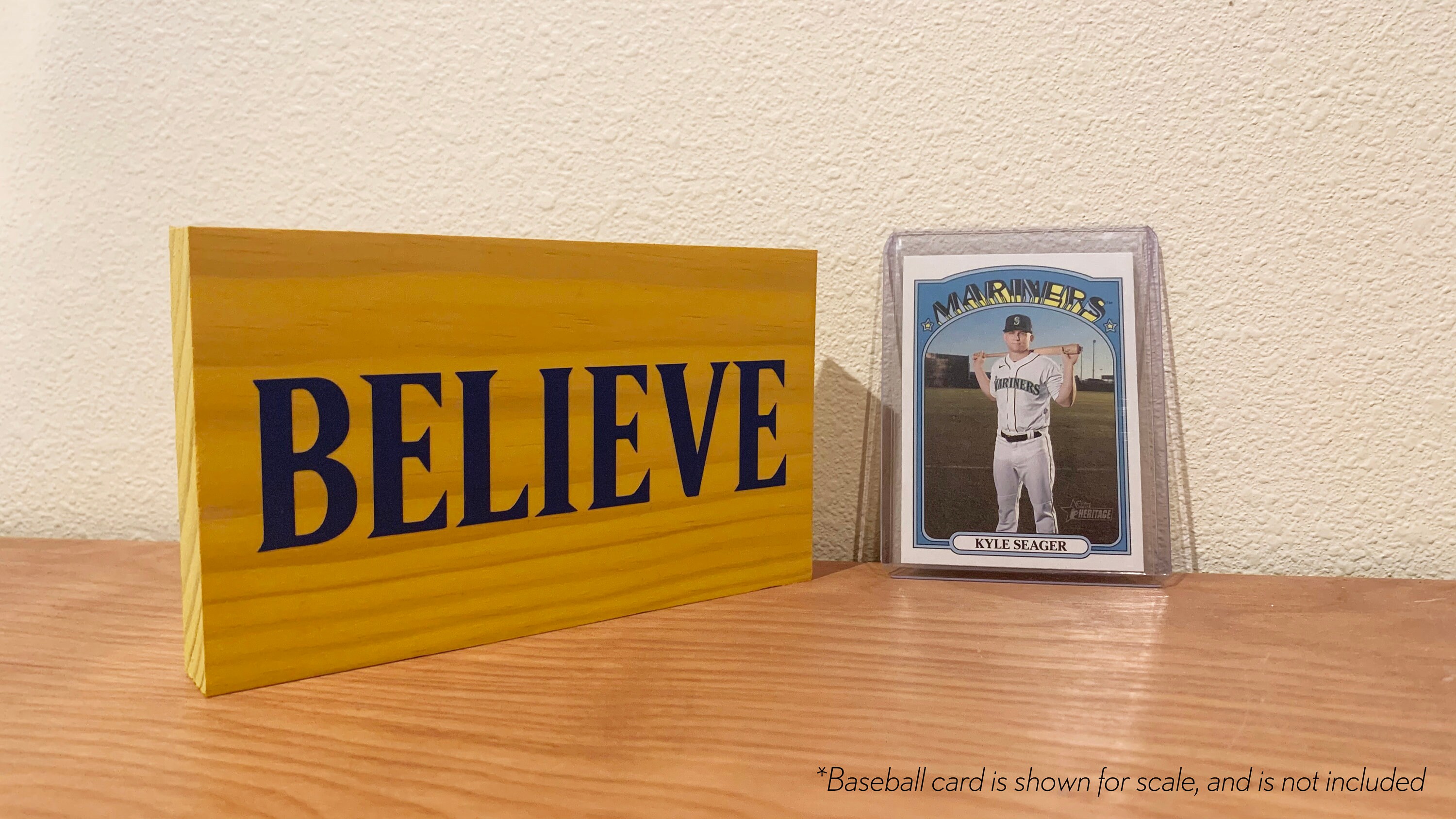 Seattle Mariners BELIEVE Handmade Home Decor Wooden Sign - Etsy