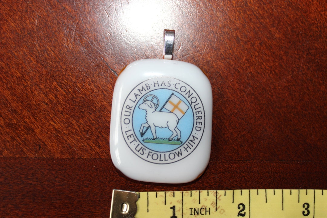 Moravian Seal Pendant Glass - Etsy