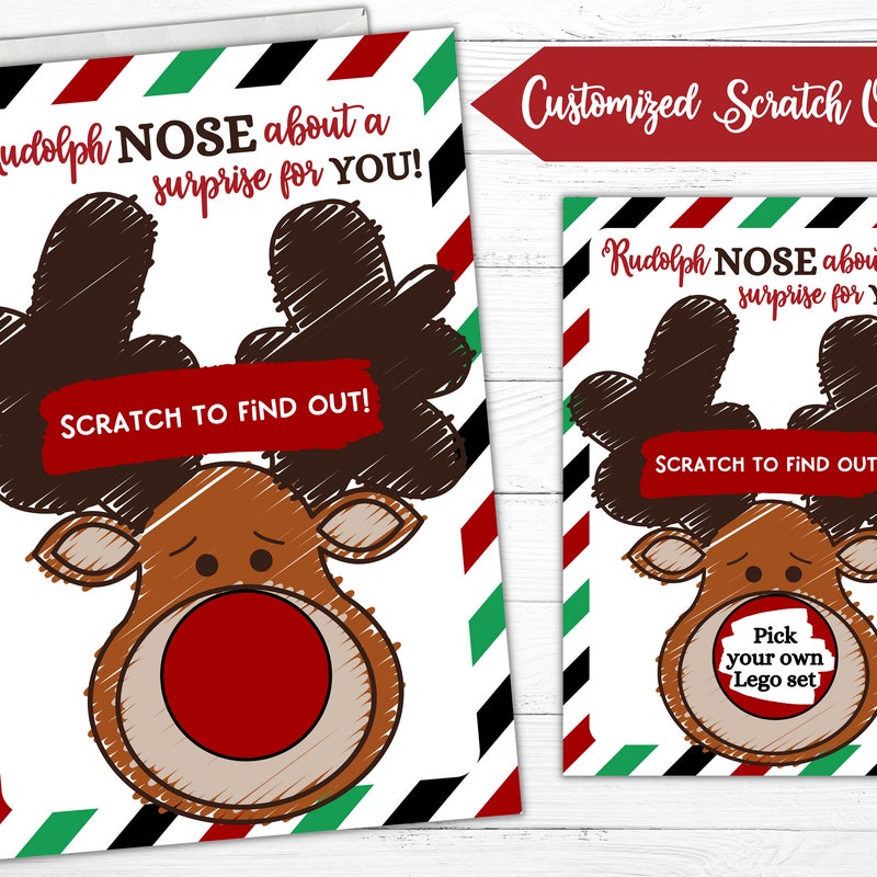 Custom Scratch off Card - Etsy