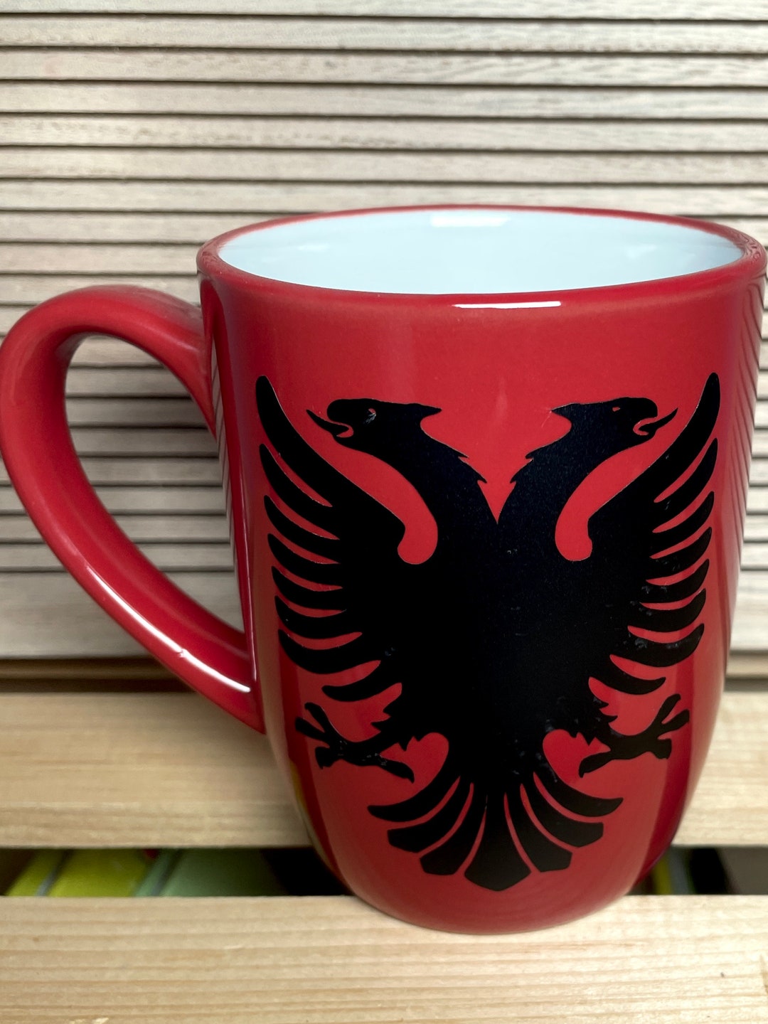 Albania Flag Coffee Mug - Etsy
