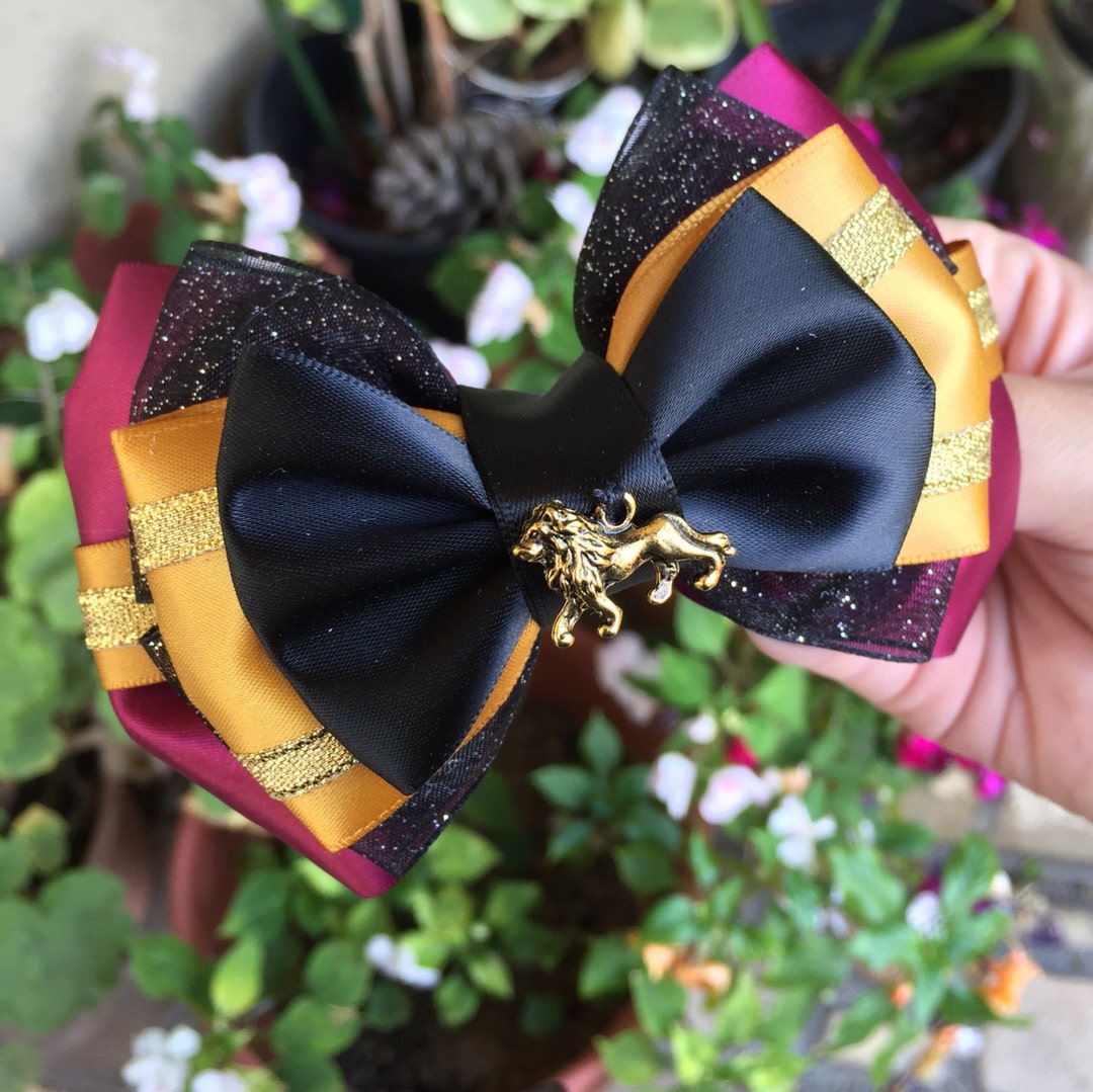 Red Wizard Inspired Hair Bow - Etsy