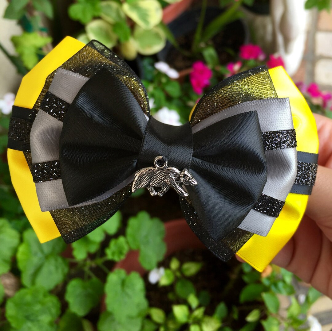 Yellow Wizard Hair Bow - Etsy