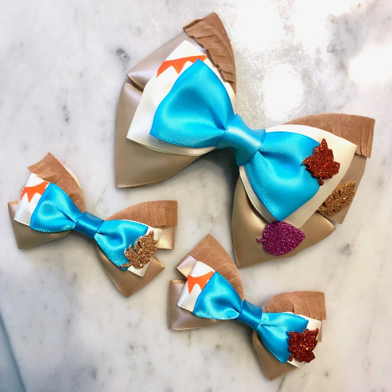 The Colors of the Wind Hair Bow | Etsy