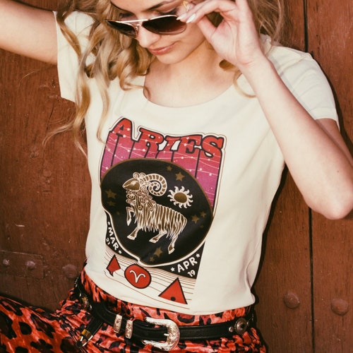 Zodiac Tee Astrology Star Sign T Shirt Aries Taurus Gemini - Etsy