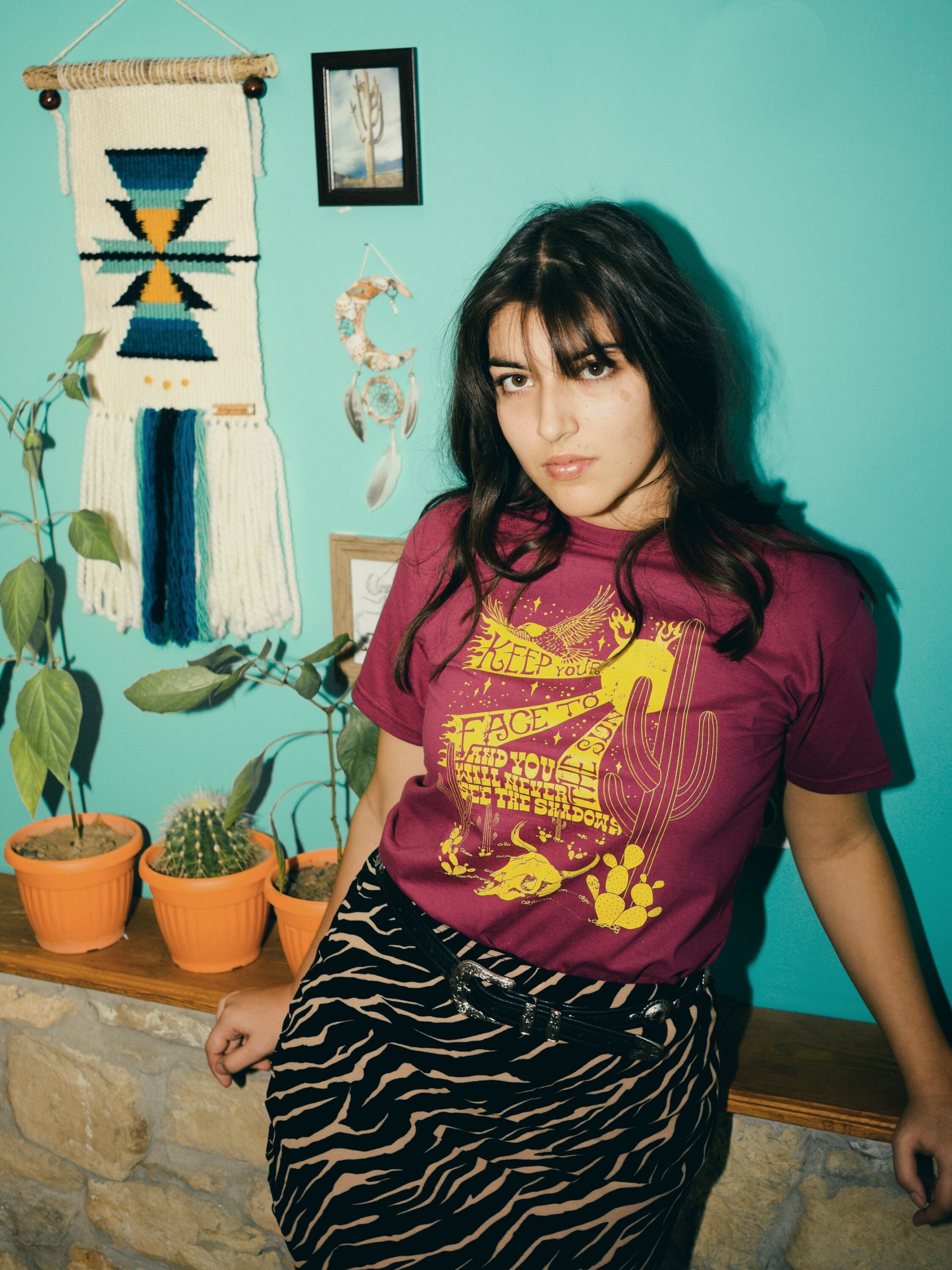 Vintage 70s Desert Tshirt | Woman 70s Graphic Tee | Cactus Shirt ...