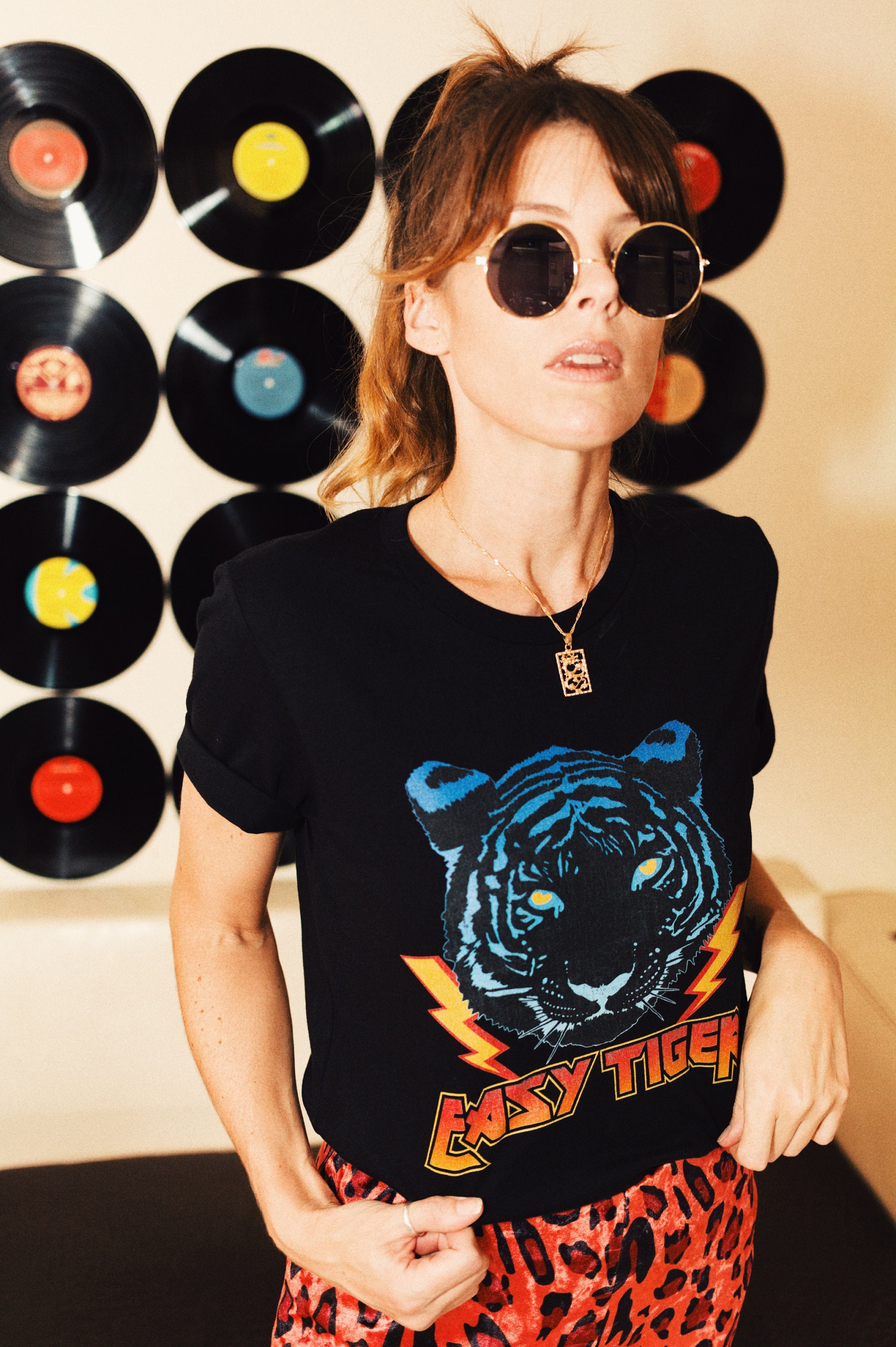 Easy Tiger - Vintage Women's 70s Graphic Tees for Women Vintage Band ...