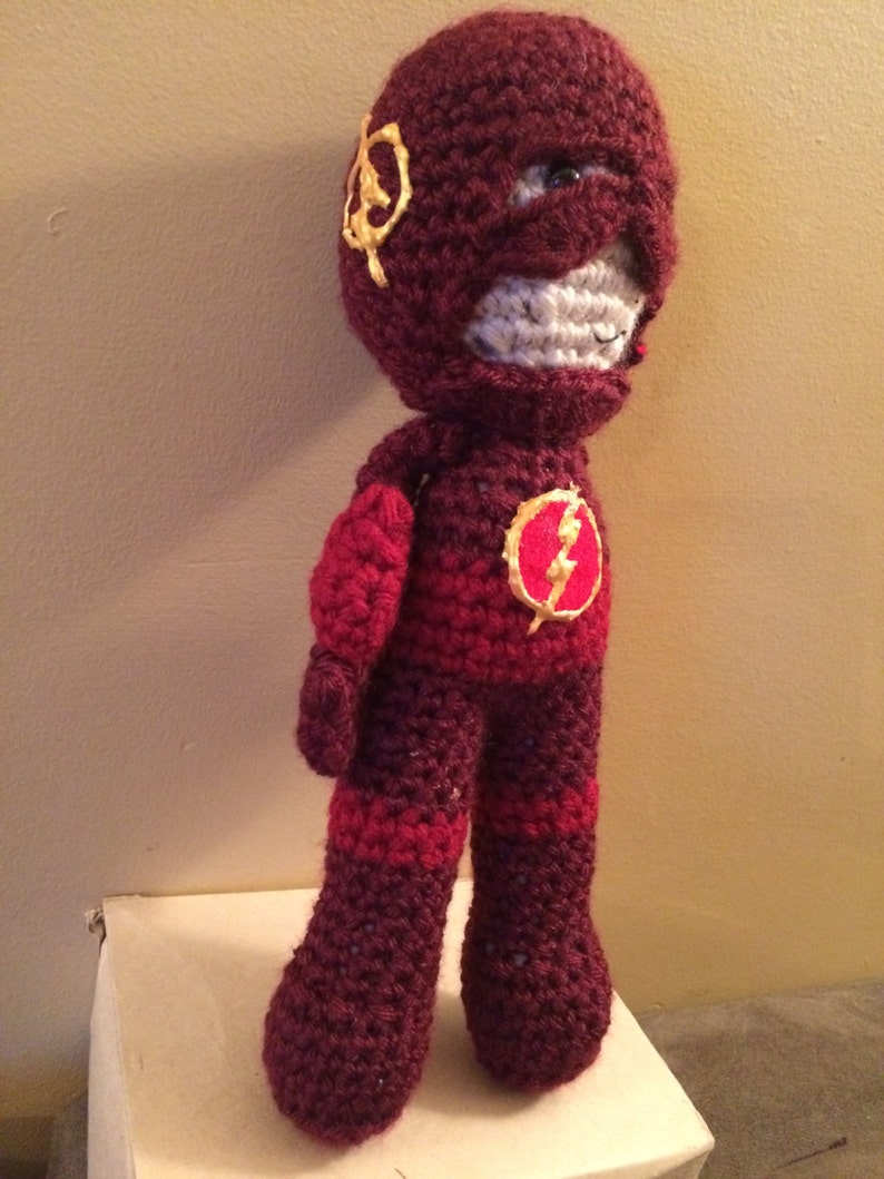 Made to Order the Flash Inspired Amigurumi Doll - Etsy