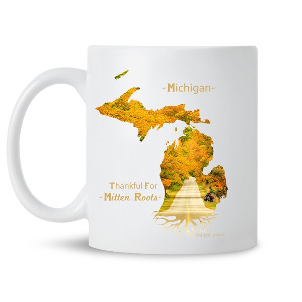 Michigan Mug - Etsy