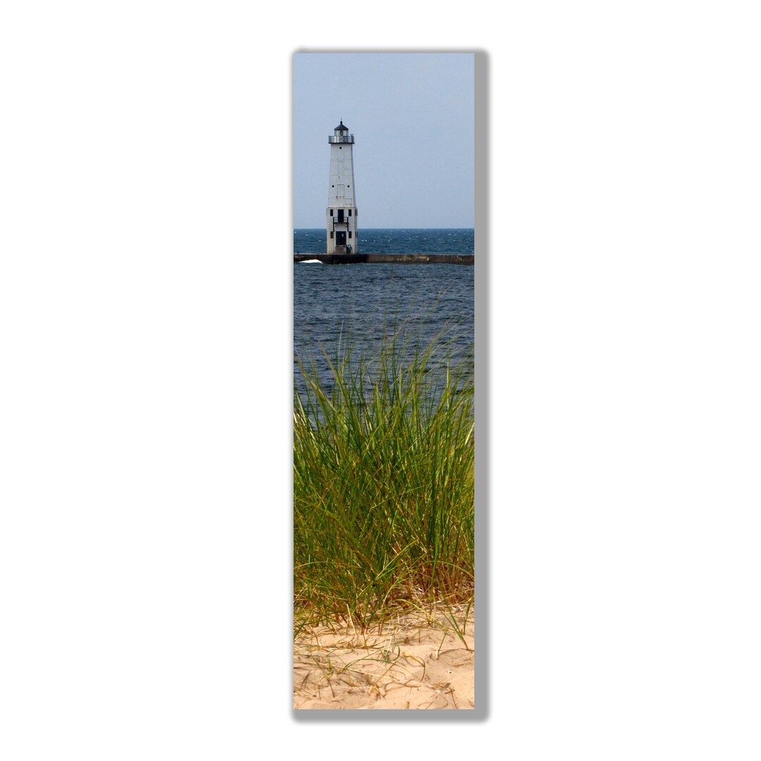 Michigan Photography Bookmark - Frankfort Michigan - Lighthouse - Lake ...