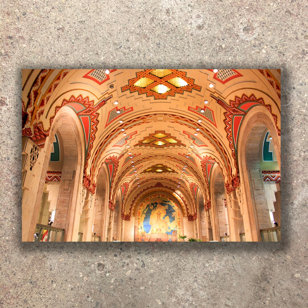 Michigan Postcard -4"x6"- Guardian Building- Detroit Postcard -detroit ...