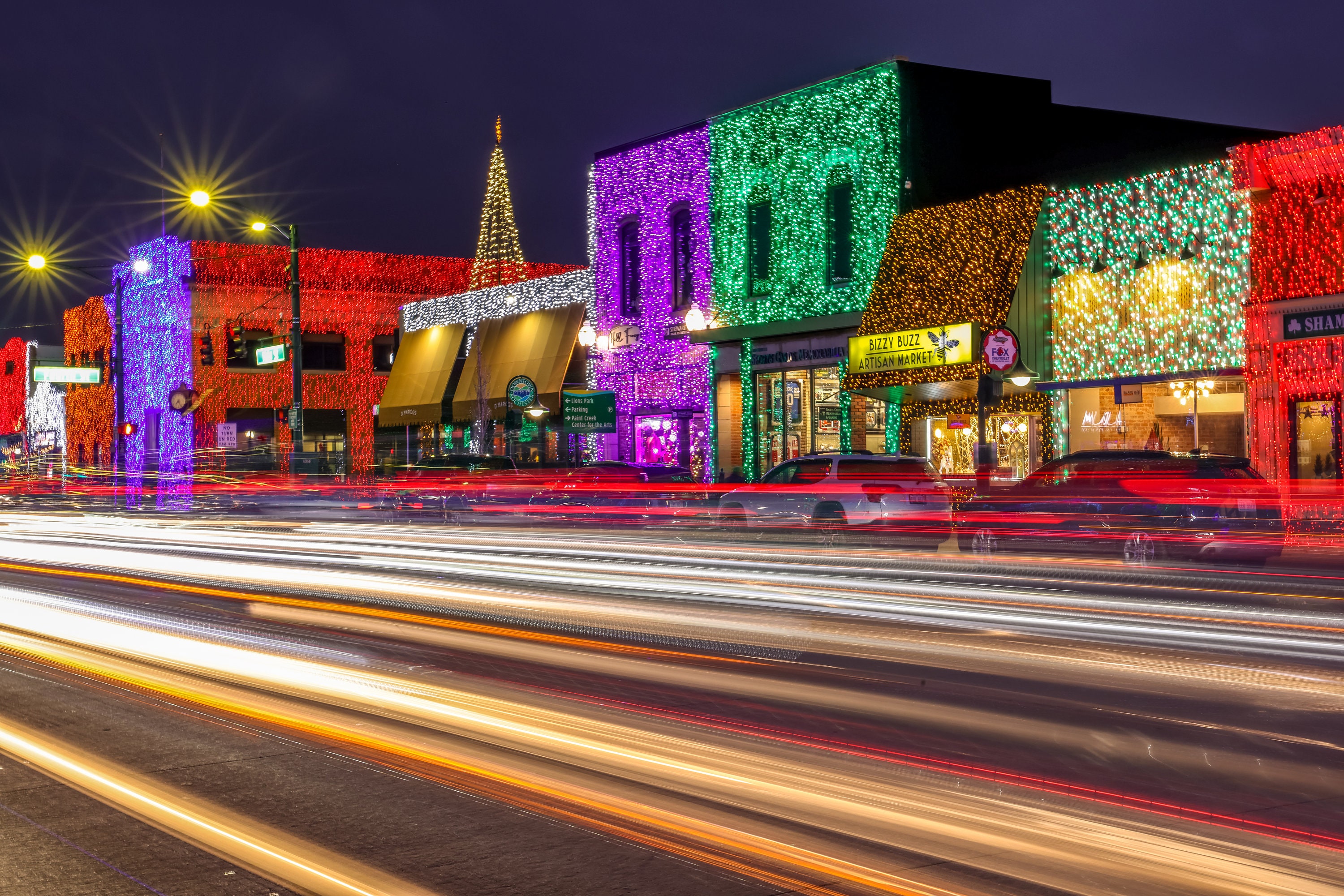 Rochester Michigan Big Bright Lights Bizzy Buzz Original Photography ...