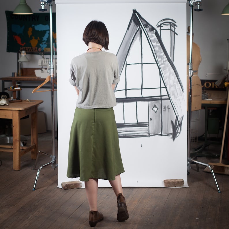 Blueprints for Sewing A-frame Skirt Digital PDF Sewing Pattern - Etsy