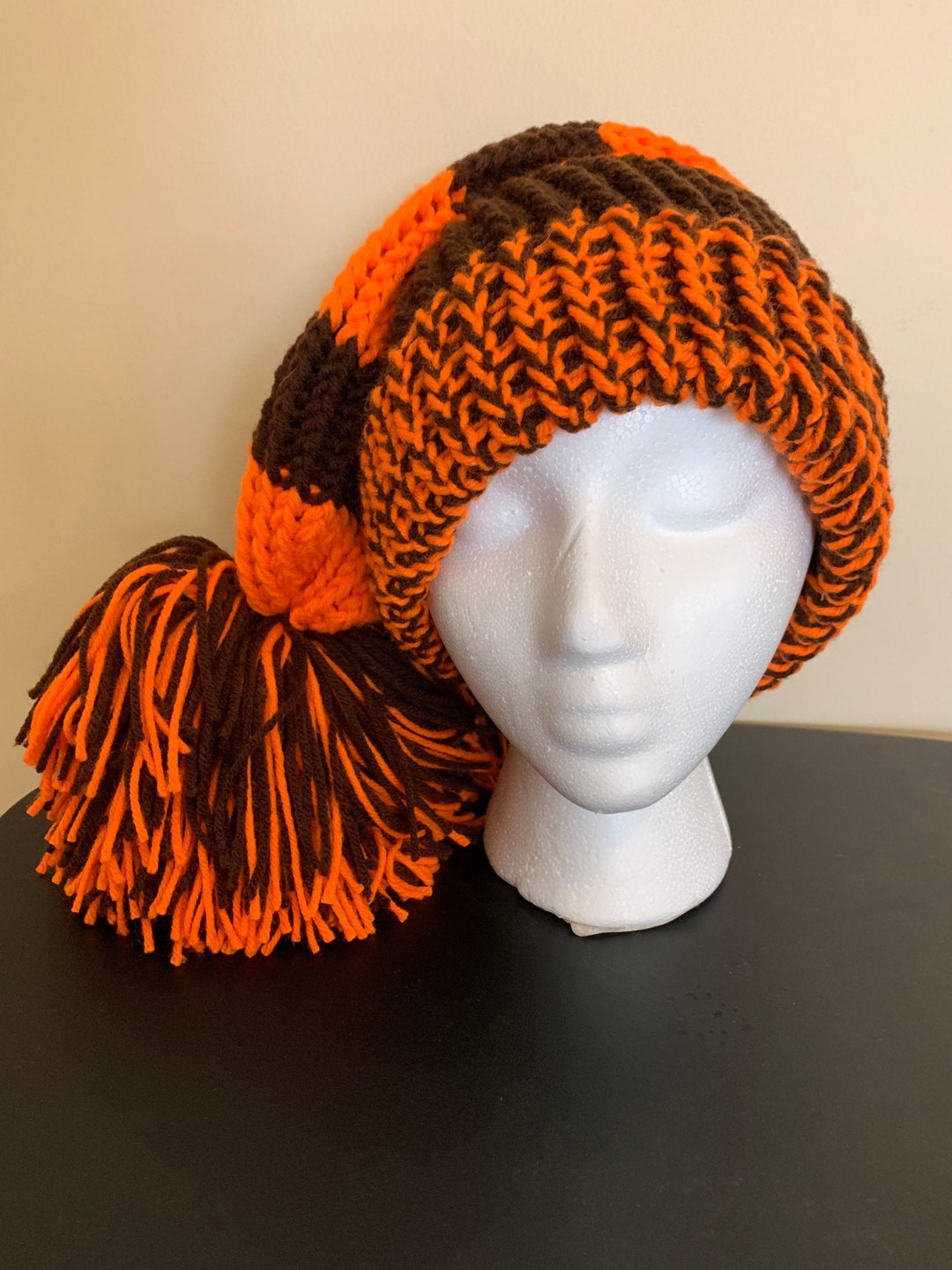 Adult or Child Stocking Hat Cleveland Browns Inspired Stocking Hat Hat ...