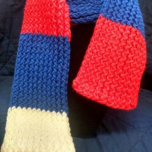 Adult or Child Stocking Hat Red White and Blue Buffalo Bills - Etsy