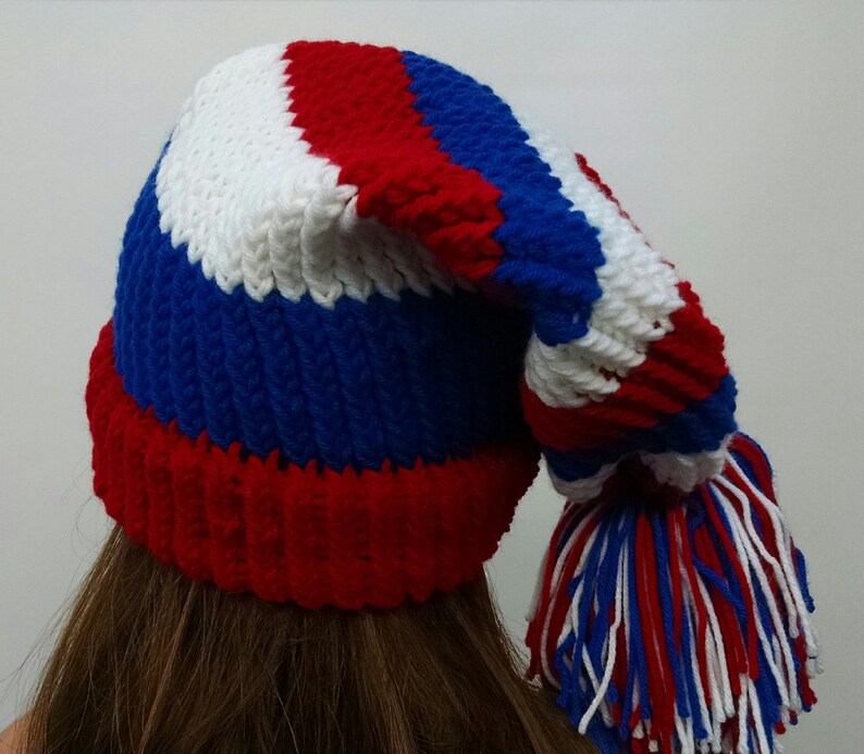 Adult or Child Stocking Hat Red White and Blue Buffalo Bills - Etsy