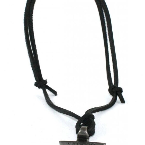 Leather Rope Necklace - Etsy