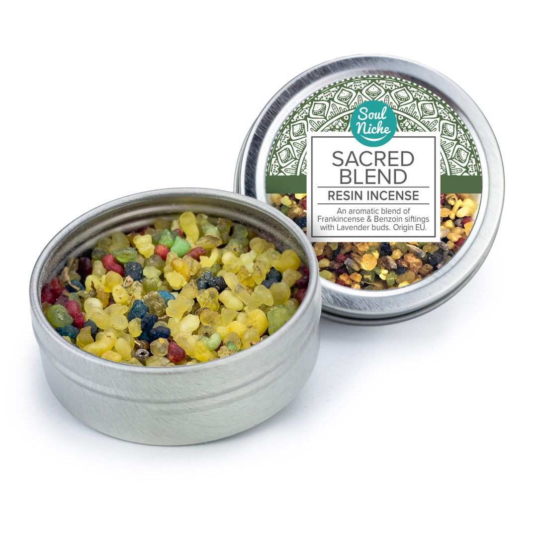 Sacred Blend - Frankincense - Benzoin - Lavender - Resin Incense ...