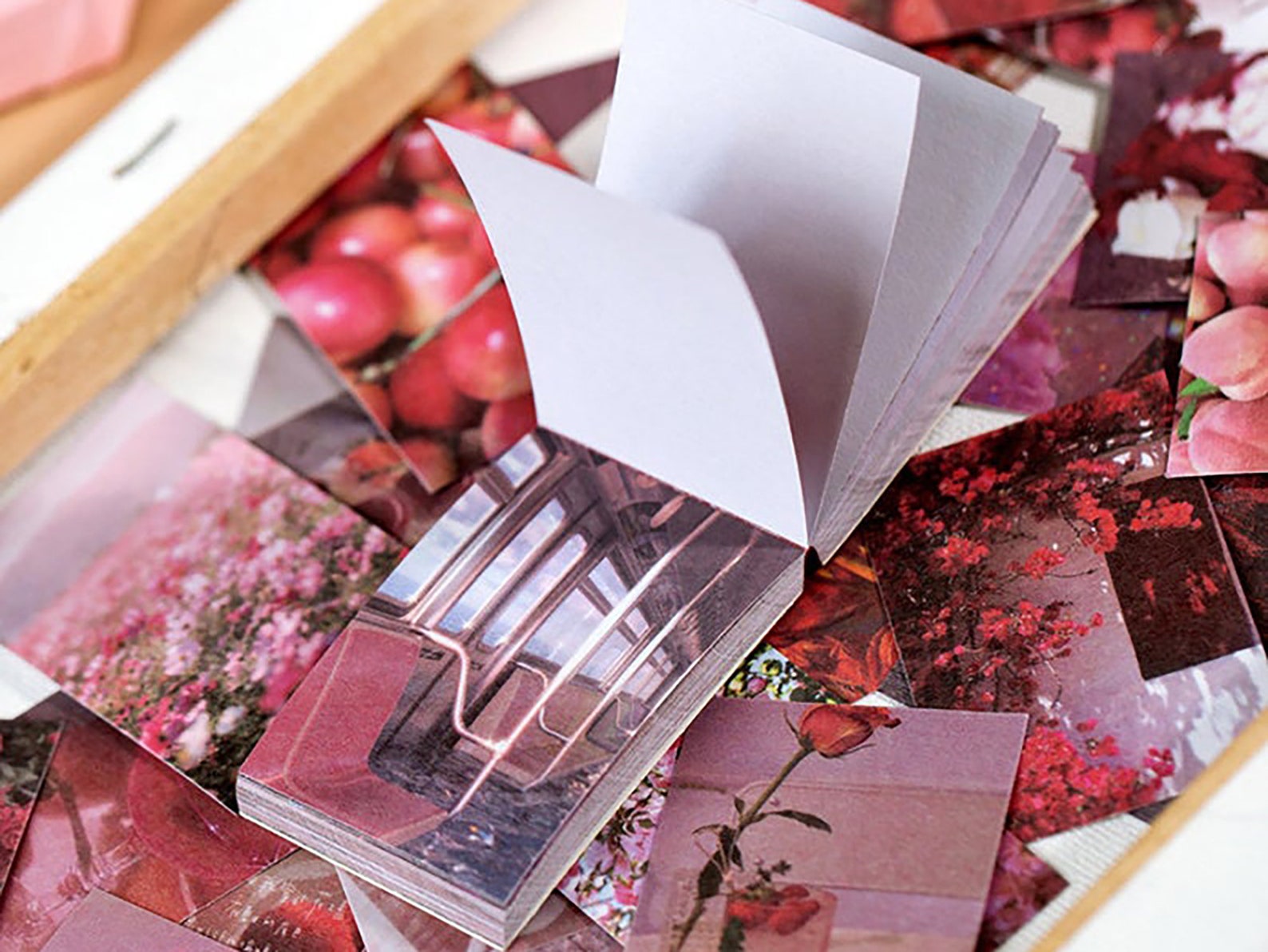 50 Pcs Landscape Sticker Book Color Themed Aesthetic Sticker - Etsy