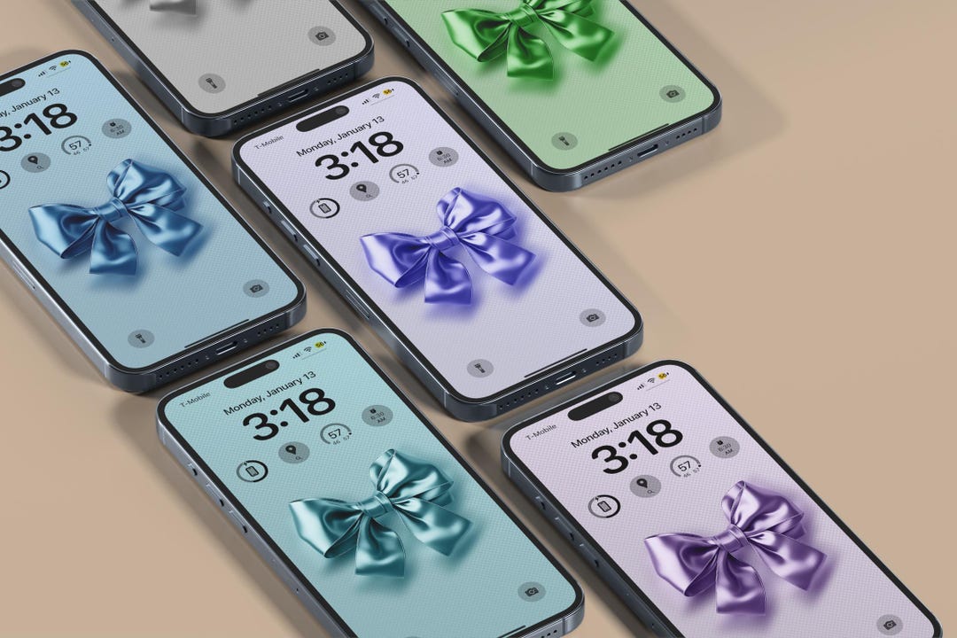 Bow Phone Wallpaper, Girly Wallpaper, Preppy Phone Wallpaper, Wallpaper ...