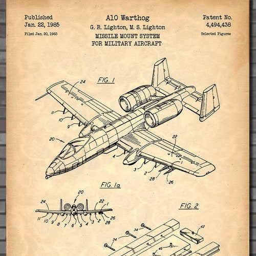 A10 Warthog Wooden Model Made of Mahogany Wood - Etsy Hong Kong