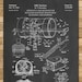 Farnsworth Fusion Reactor Patent Print Art 1968 - Etsy