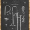 Custom Trombone Typography Poster: Marching Band Art - Etsy