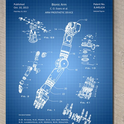 Industrial Robot Arm Patent Print Art 2018 - Etsy