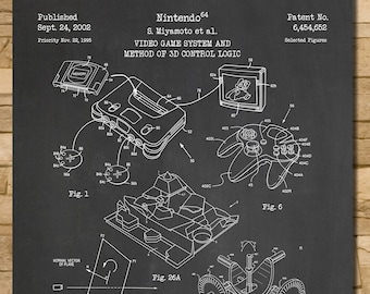 Nintendo 64 Art | Etsy