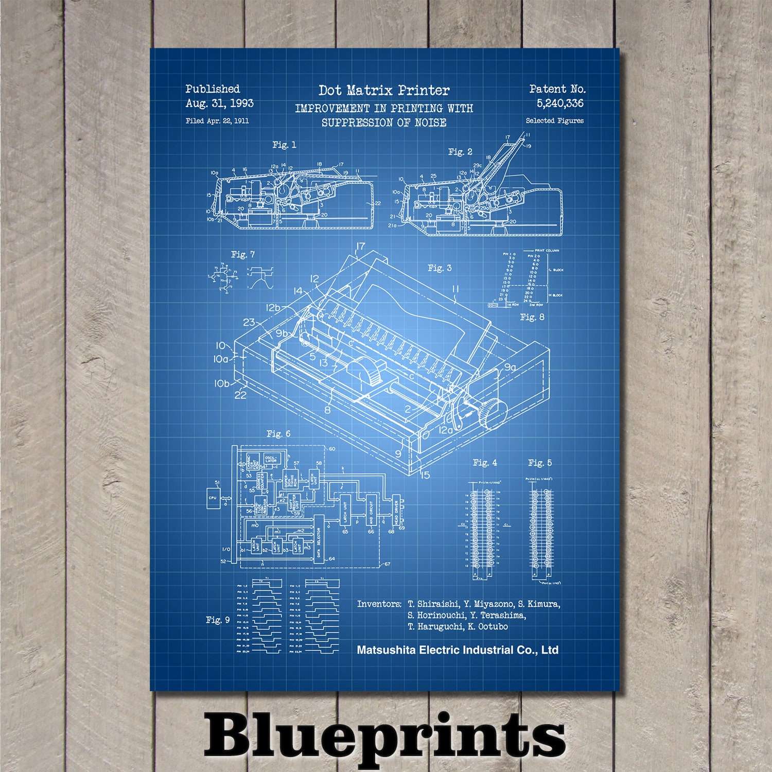 Dot Matrix Printer Art