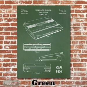 Patent Art Depicting Atari 5200 1983 - Etsy