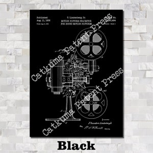 Film Projector Patent Print Art 1936 - Etsy
