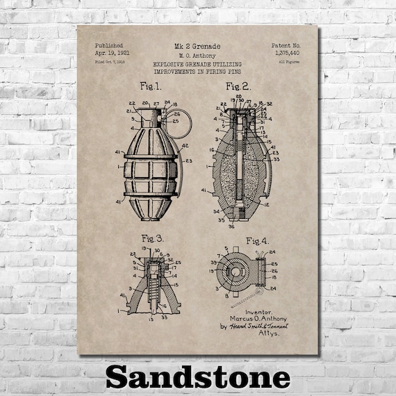 Sting Ball Grenade Patent