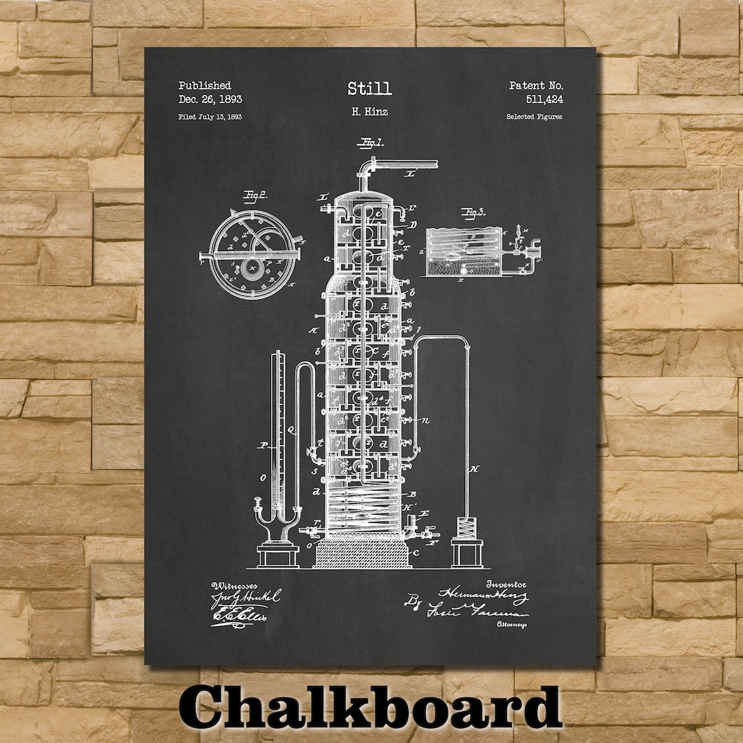 Still Patent Print Art 1893 - Etsy