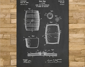 Hops Botanical Illustration Giclee Print, Choose Your Size Beer, Brew ...