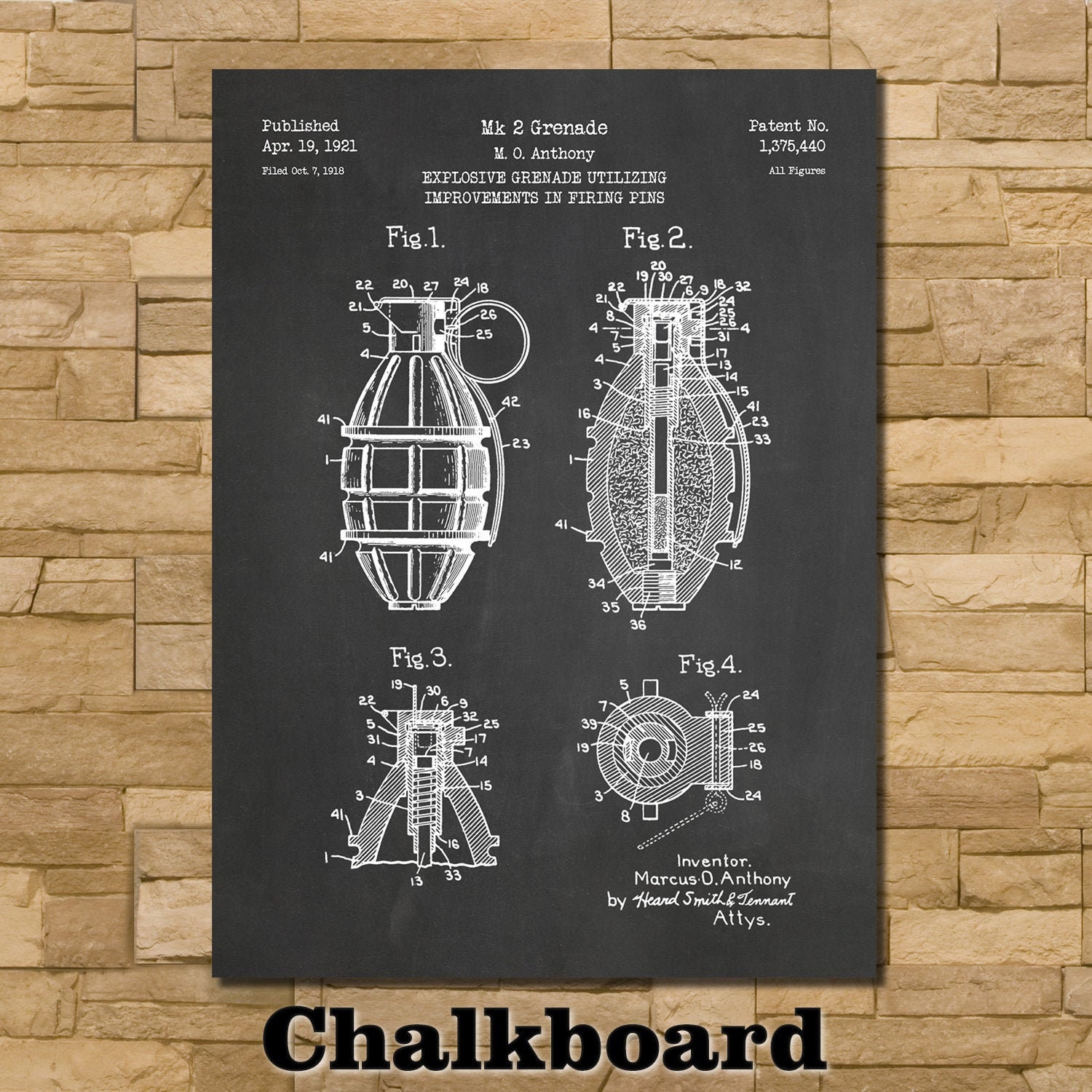 Sting Ball Grenade Patent