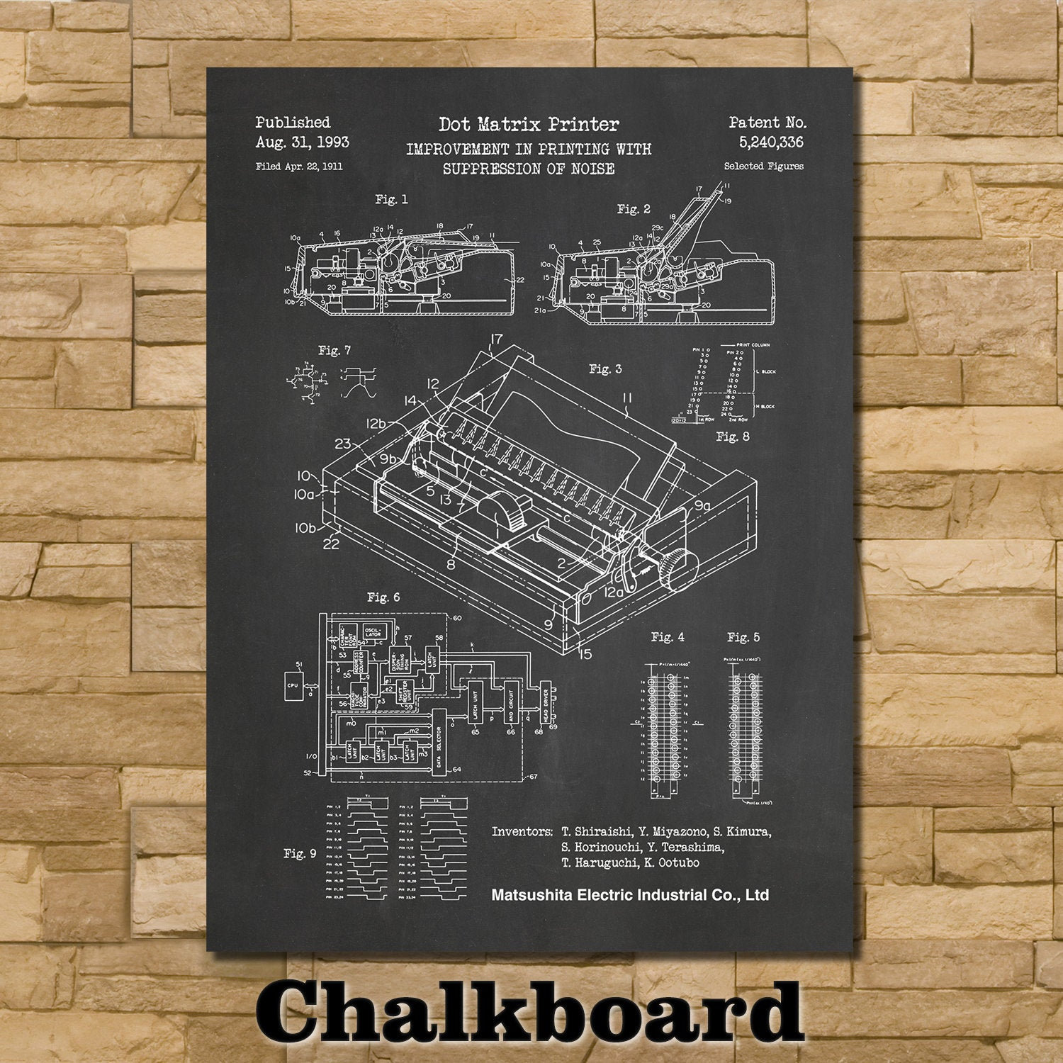 Dot Matrix Printer Art