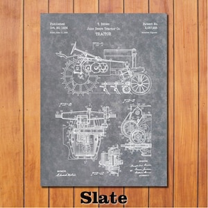 Patent Art for John Deere Tractor 1936 - Etsy